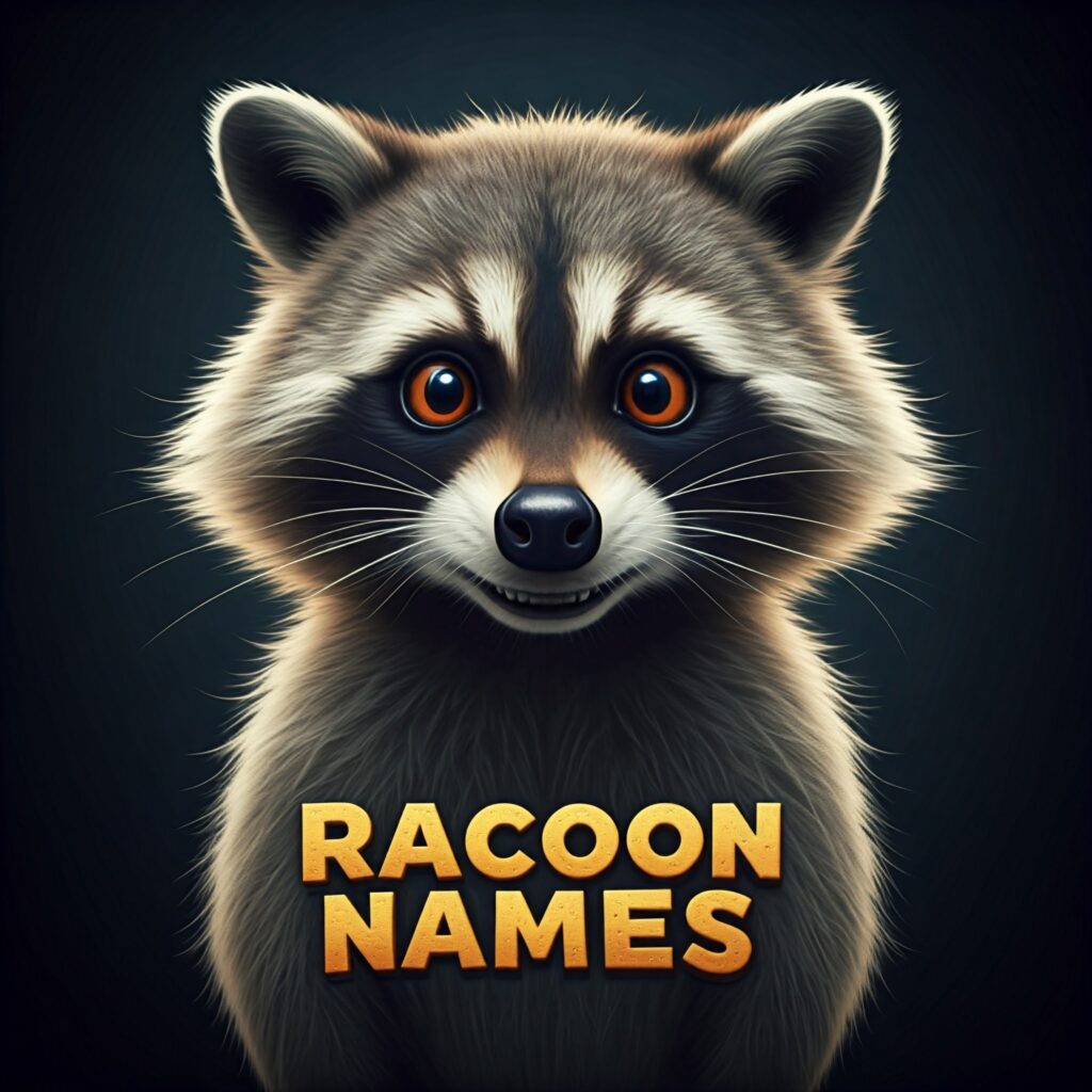 Racoon Names Ideas: Funny, Cute, Wierd And Rare