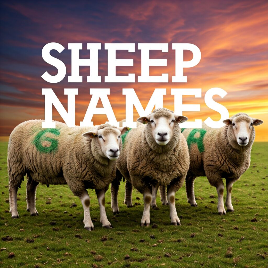 Sheep Names Ideas: Cute, Famous, Funny, Male And Female