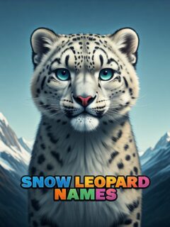 Snow Leopard Names Ideas: Cute, Famous, Funny, Male And Female