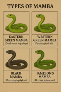5 Types Of Mambas: Africa's Elegantly Venomous Snakes