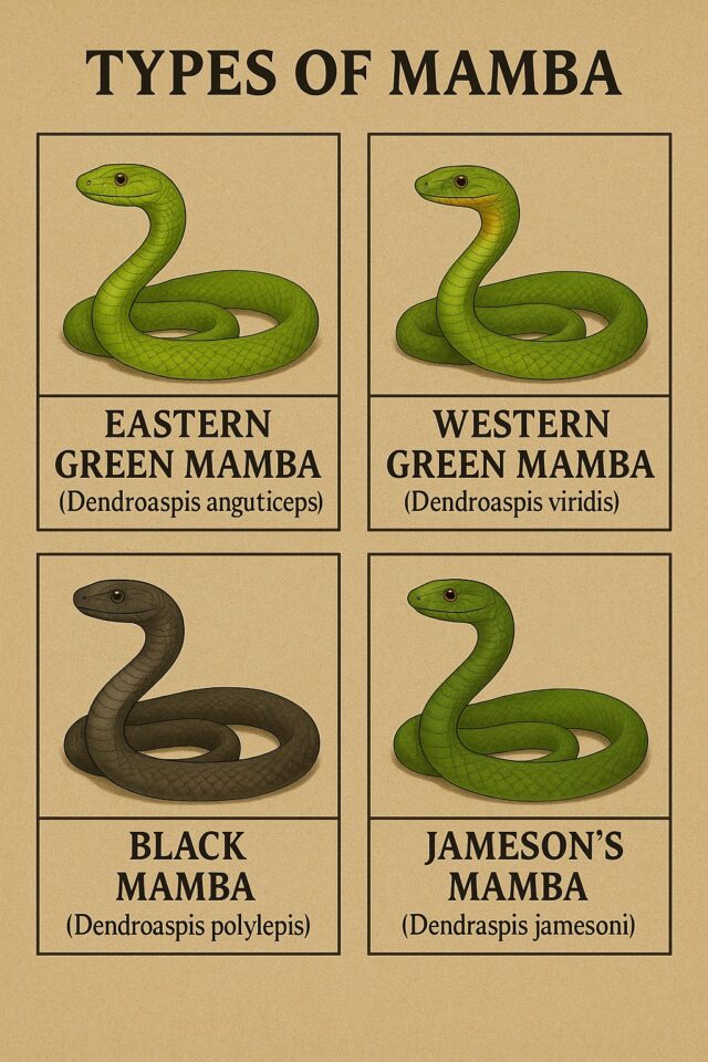 5 Types Of Mambas: Africa's Elegantly Venomous Snakes